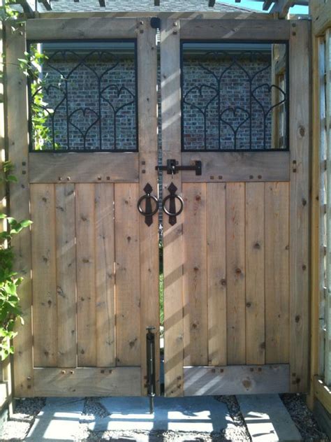 Building A Gate Rustic Hardware Gate Design