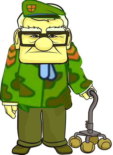 Flippy Carl Fredricksen By Elyadencrack On Deviantart