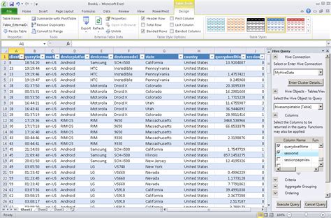 sqlserverbrains connect excel to hadoop on azure via hiveodbc