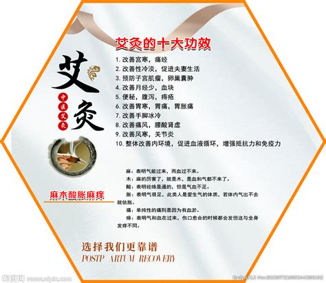 艾灸设计图 室内广告设计 广告设计 设计图库 昵图网