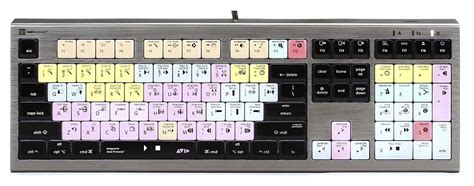 Logickeyboard Astra 2 Mac Backlit Keyboard Avid Pro Tools Reverb