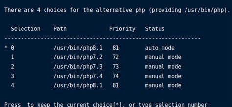 Posibilidad de instalar diferentes versiones de PHP en Ubuntu desde la versión pasando por