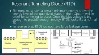 Resonant Tunneling Diodes Pptx