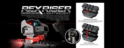 Strike Industries Rex Riser Blue Redwolf