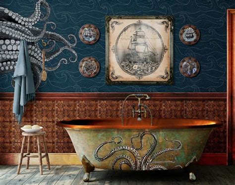 Ocean Inspired Bathroom Tile