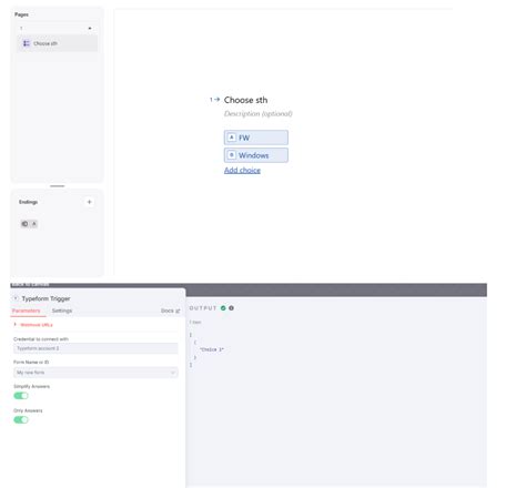 Beginner Issue With Typeform Trigger Stuck At Pending Trigger Event Questions N N Community