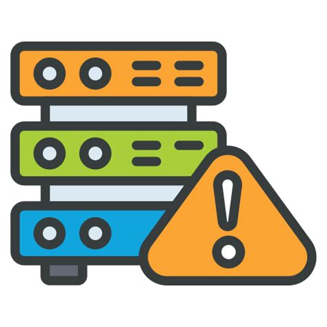 Server Error Free Networking Icons