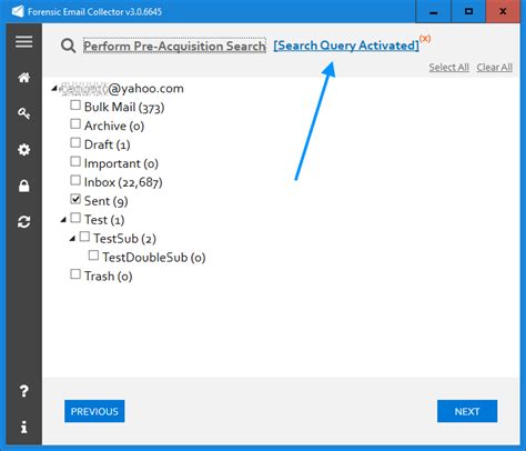 Using In Place Search For IMAP Metaspike Knowledge Base