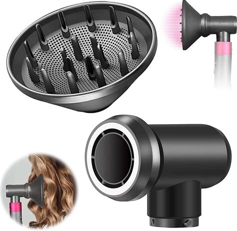 diffuser and adaptor for dyson airwrap styler attachments