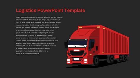 Free Logistics Presentation Template Slidebazaar