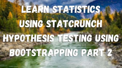 Bootstrapping Hypothesis Testing At Stuart Witt Blog