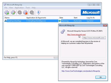 Customize Alwaysup For Your Organization Run Your Appexecutableprogram As A Windows 20087