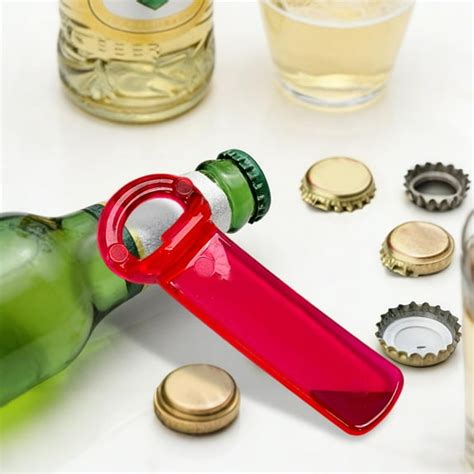 Eespoir Plastic Colored Beer Bottle Opener Novelty Bottle Cap Opener