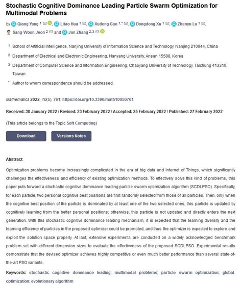 mathematics mdpi on linkedin stochastic cognitive dominance leading