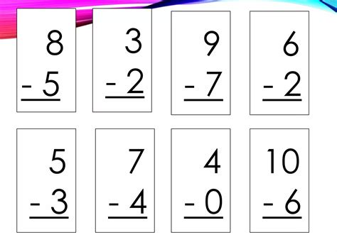 Subtracting Numbers Without Regrouping PPTX