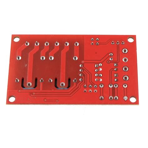 V V V Way Self Locking And Interlock Relay Module With High And Low Fevel Trigger Belt On