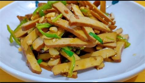 【凉拌豆干的做法步骤图，凉拌豆干怎么做好吃】锦瑟如茉下厨房