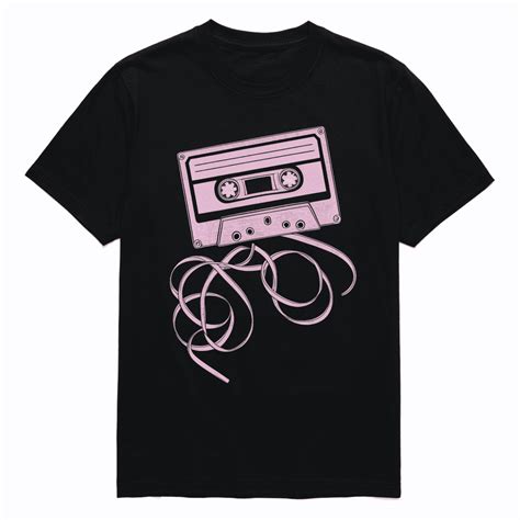 Vintage Retro Magnetic Tape Recorder Player Graphic Tee Walmart Com