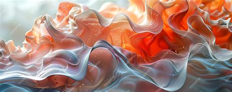 Premium Photo Code Snippets Morphing Into Abstract Sculptures Background