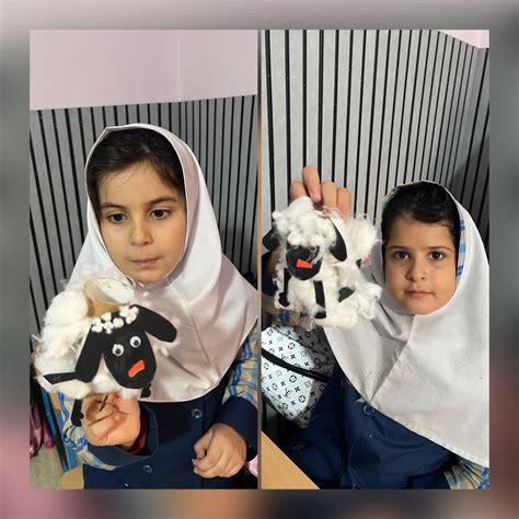 هنرکاردستی گوسفند ، تلفیق هنر و فارسی درس چوپان درست کار مهاد