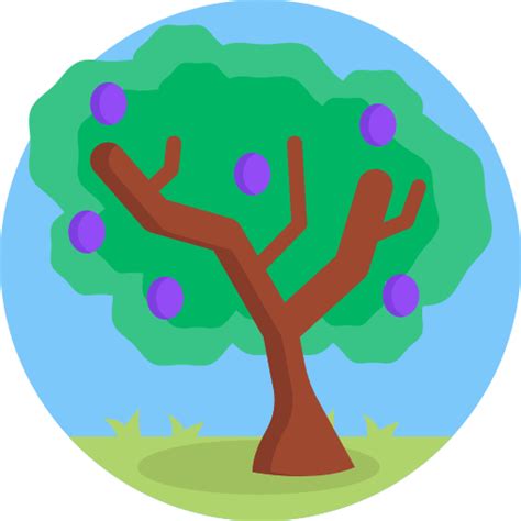 Fruit Tree Generic Circular Icon