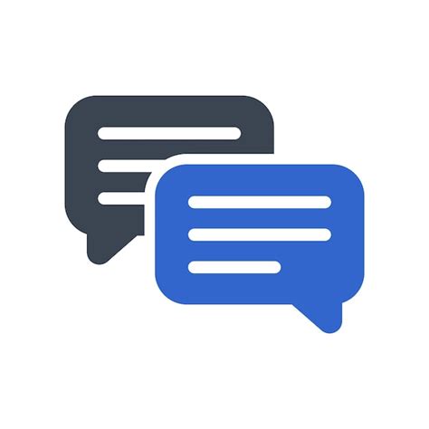 Premium Vector Chat Communication Icon
