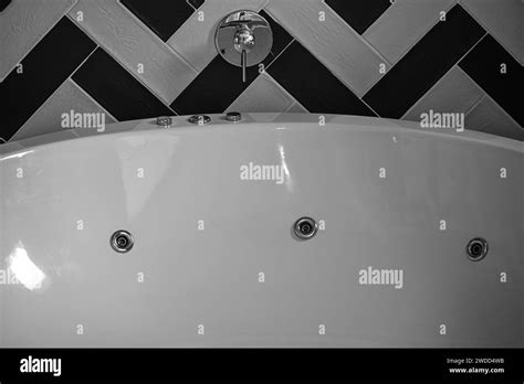 Isolated Close Up High Resolution Image Of Hot Tub Jacuzzi In An