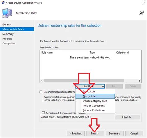 how to create sccm device collection based on computer name