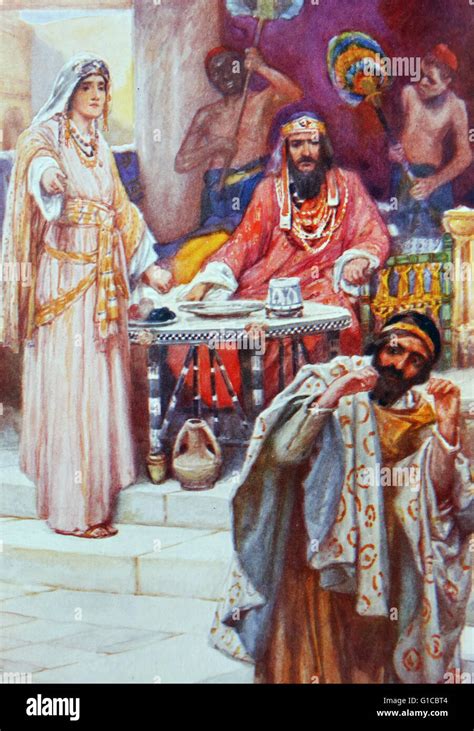 Haman Accused By Queen Esther Of Plotting To Kill The Persian Jews