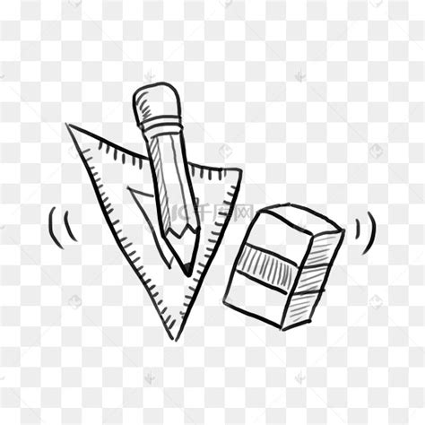 橡皮简笔图片 橡皮简笔图片素材免费下载 千库网