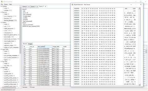 Sqlite Examiner Free Sqlite Viewer Software Foxton Forensics