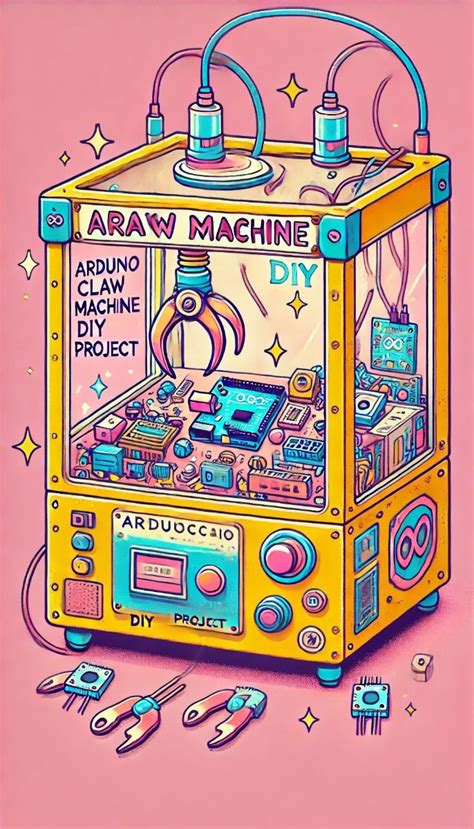 Diy Arduino Claw Machine Project In 2025 Toy Claw Machine Arduino Machining Projects