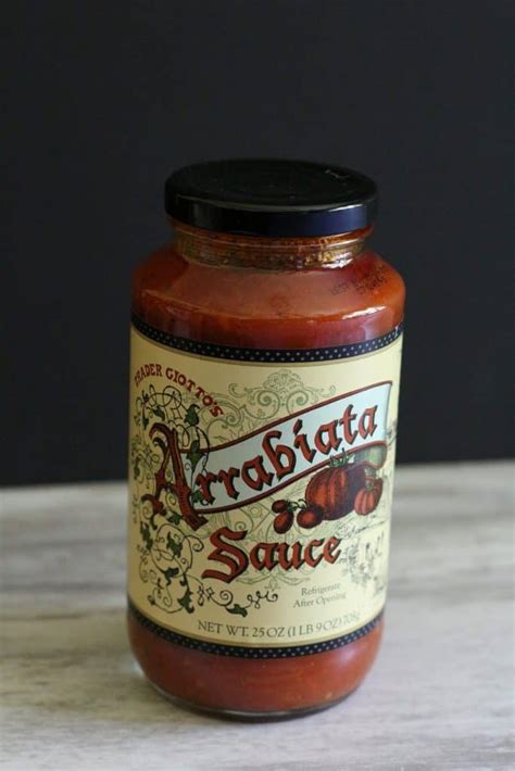 trader joe s arrabiata sauce
