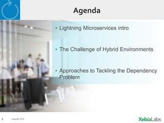 Delivering Microservices In A Hybrid Environment PPT