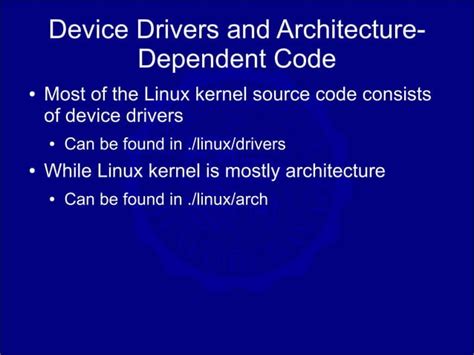 Architecture Of The Linux Kernel PDF