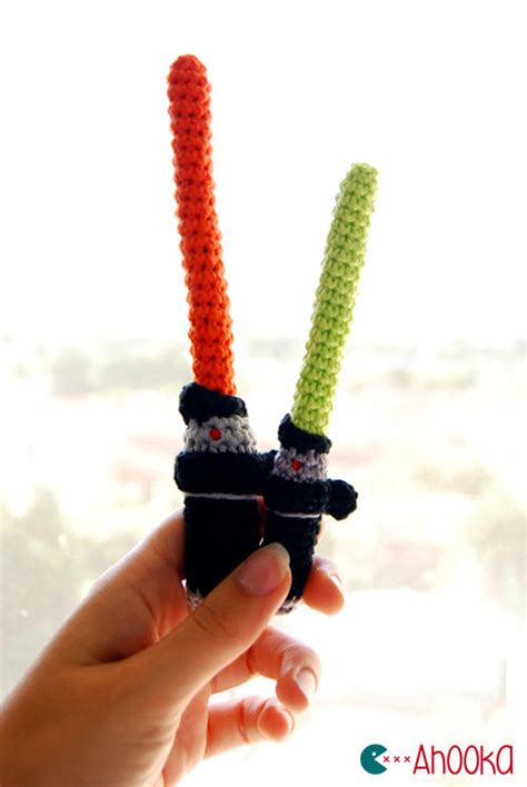 Star Wars Lightsaber Crochet Pattern By Ahookamigurumi On Deviantart