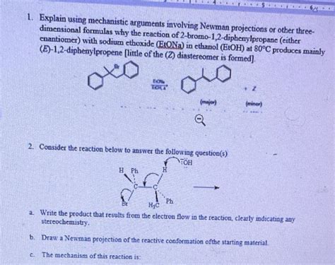 Solved Write Structural Formulas For All The Products Chegg Com