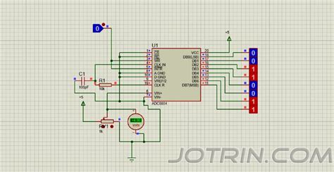 ADC ADC Pinout Circuit Diagram Datasheet And Uses Jotrin Electronics