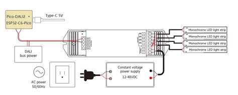DALI2 Expansion Module For ESP32 C6 Pico And ESP32 S3 Pico Boards Facilitates Smart Lighting