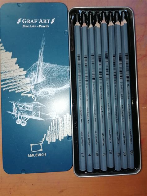 Карандаши чернографитные Малевичъ Grafart отзывы