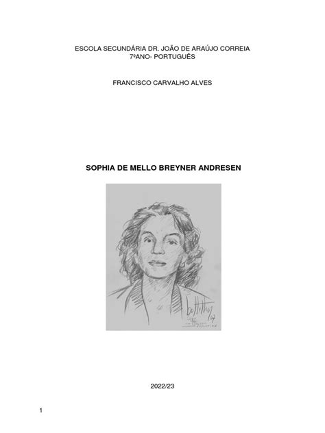 Sophia De Mello Breyner Anderson Pdf