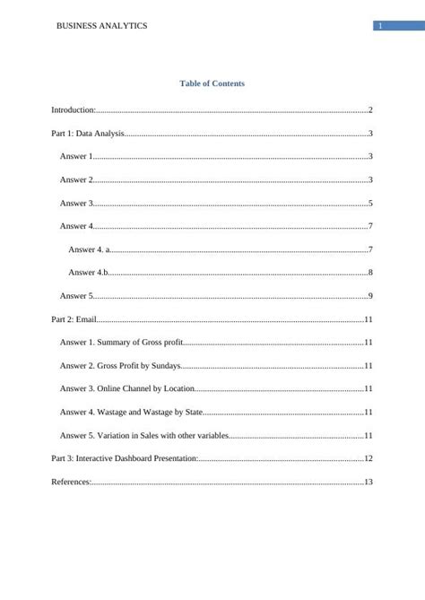 Mis171 Supermart Business Analytics And Data Analysis Report