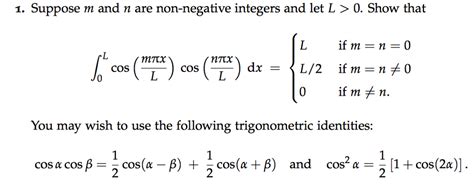 solved 1 suppose m and n are non negative integers and let