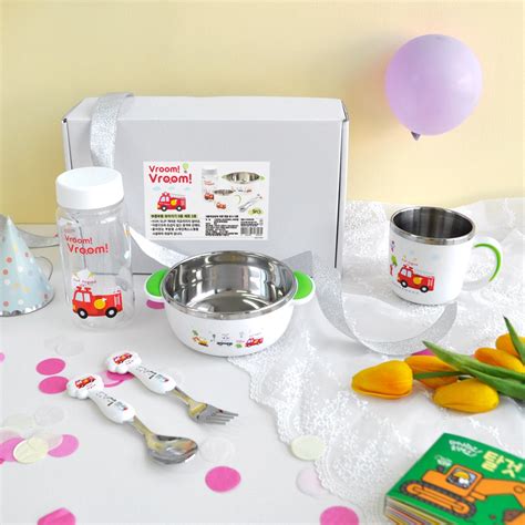 아동식판·식기세트 부릉부릉 유아식기 5종 세트 2호 오늘의집 쇼핑