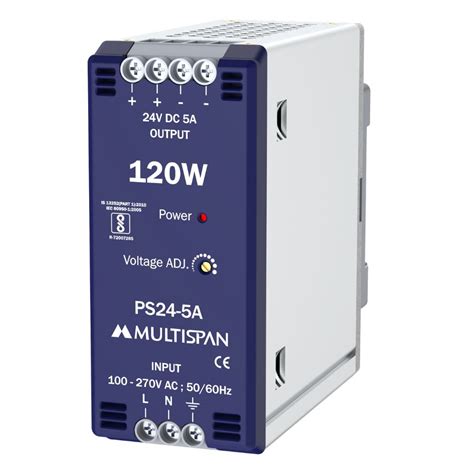 Ps24 5a Smps 24vdc 5a Industrial Power Supply