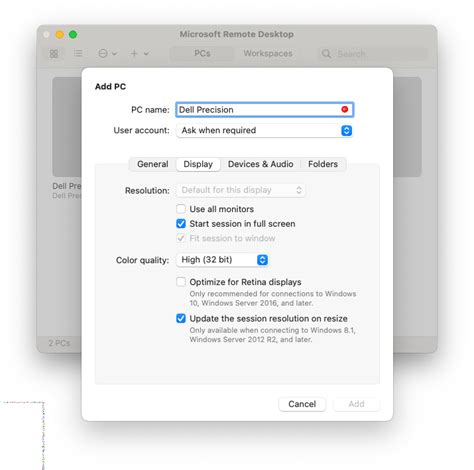 دسترسی به Remote Desktop در مک ایرانیکا سرور