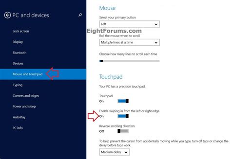How To Disable Touchscreen Edge Swipes In Windows 10 Winaero