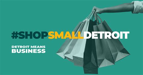 Shop Small Detroit Detroit Means Business