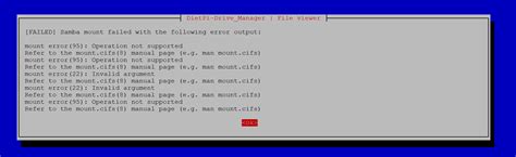 unable to connect to samba share troubleshooting dietpi community forum