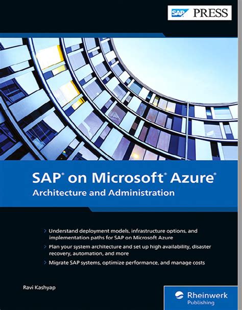 英文版 Sap Press Sap On Microsoft Azure Architecture And Administration 共301页 2021年编著 Pdf和原版epub